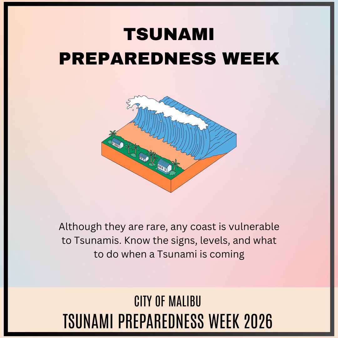 Malibu Announces Tsunami Awareness Week - Canyon News